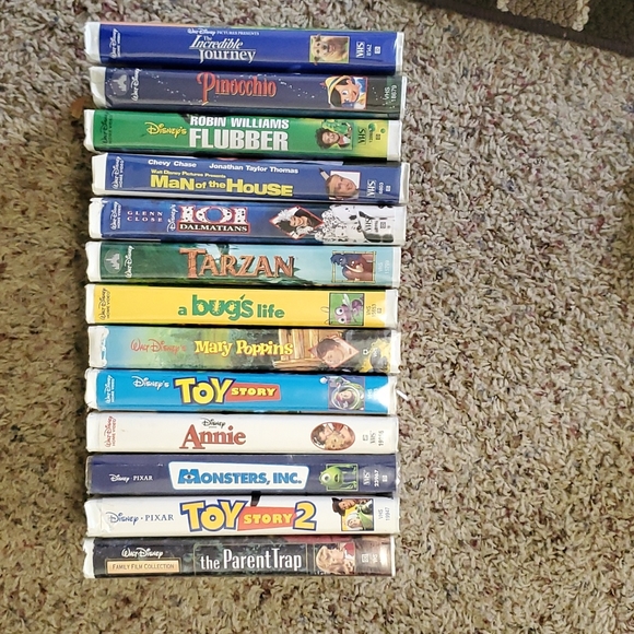 Disney | Other | Vintage Walt Disney Vhs Collectors All Originals 3 ...